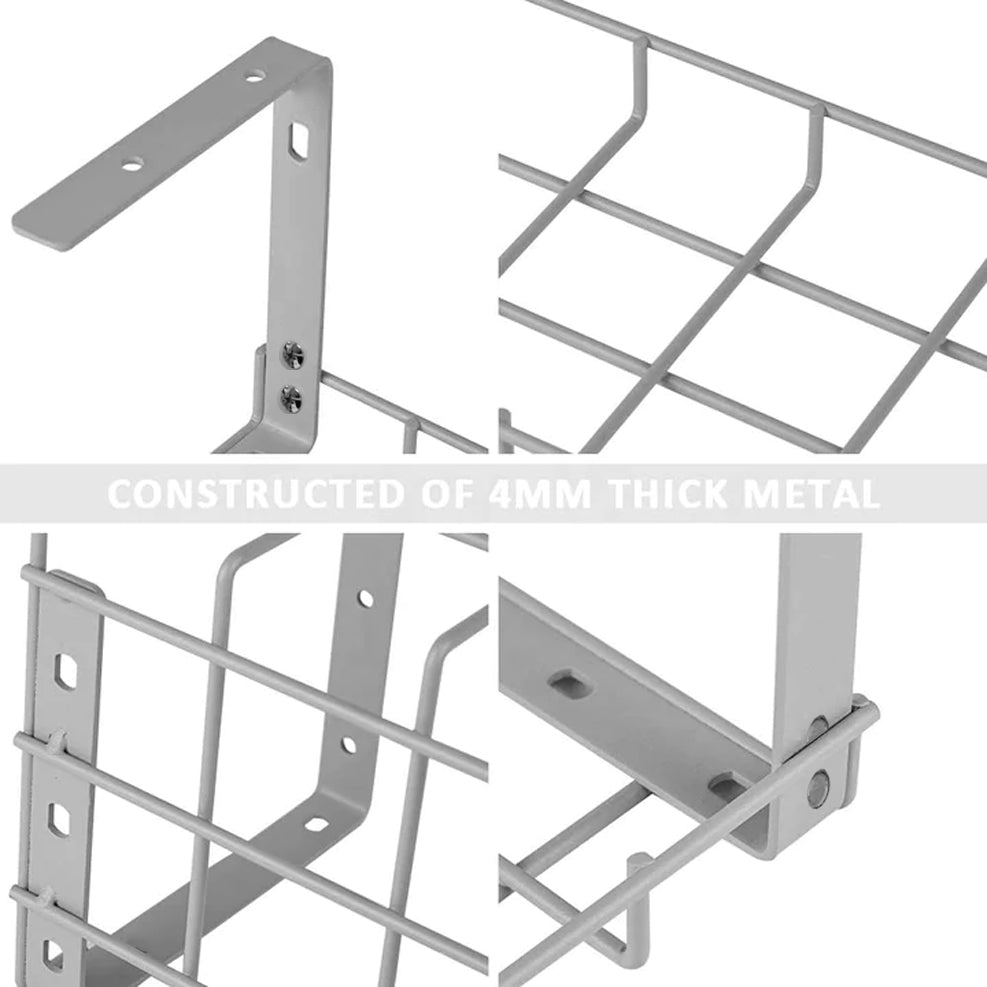 Cable Management Metal Desk Bracket – Screenhug