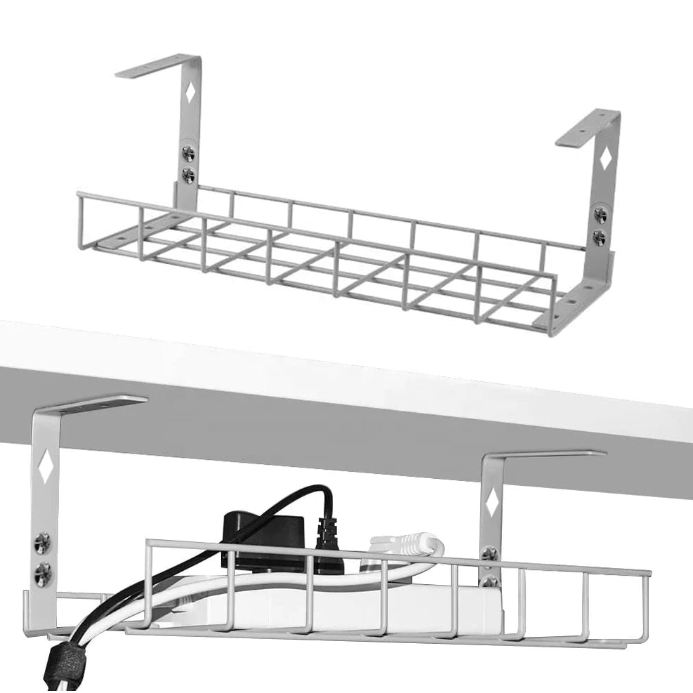 Cable Management Metal Desk Bracket – Screenhug