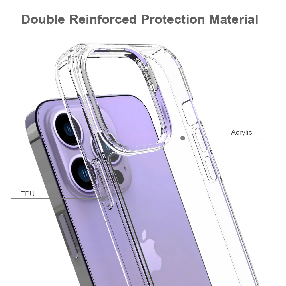 Clear Hard Case for iPhone 14 Pro – Screenhug